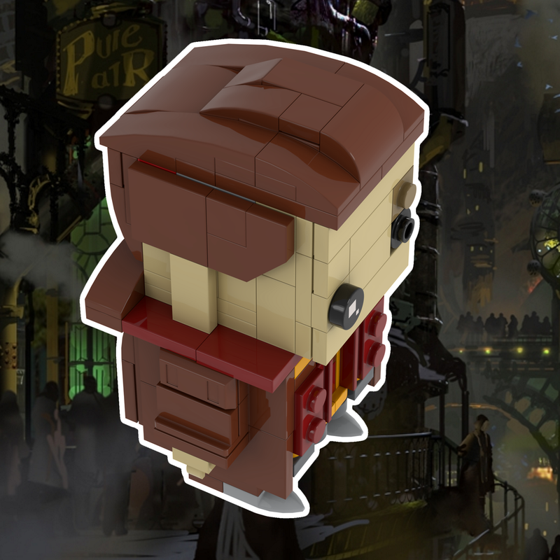 LEGO MOC Arcane Silco Brickheadz by Leonimocs | Rebrickable - Build ...