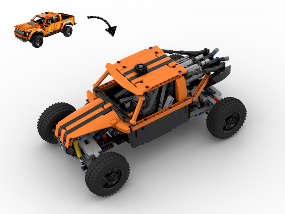LEGO MOC 42126 C model - Class 1 Buggy by gyenesvi | Rebrickable ...
