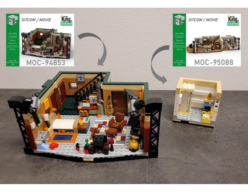 LEGO MOC King of Queens - Arthur's Basement - 21319 - Alternate by febrix_1999 | Rebrickable ...