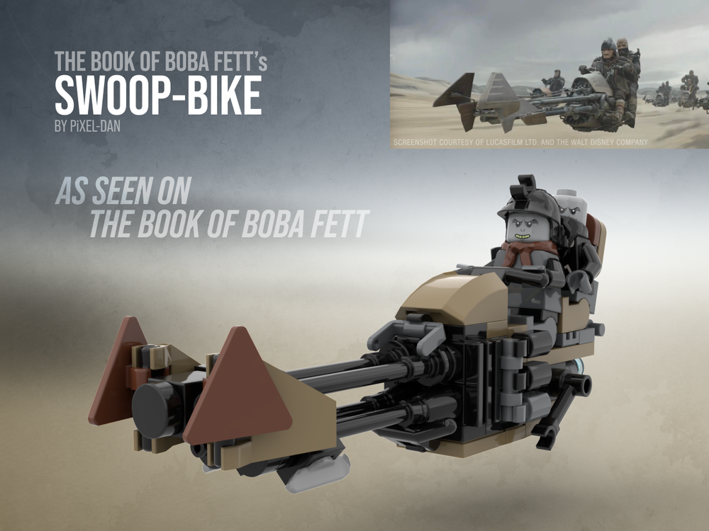 LEGO MOC PiXEL-DANs SWOOP BIKE FROM THE BOOK OF BOBA FETT by PiXEL-DAN ...