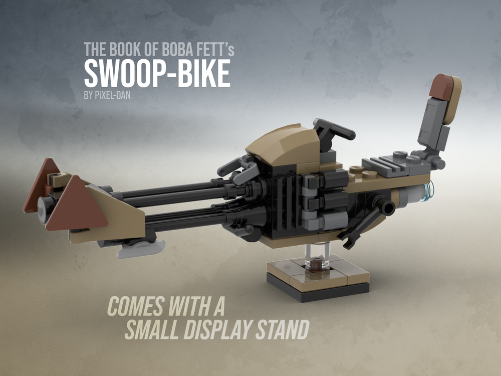 LEGO MOC PiXEL-DANs SWOOP BIKE FROM THE BOOK OF BOBA FETT by PiXEL-DAN ...