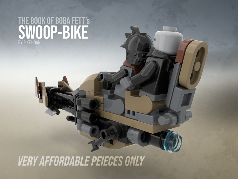 LEGO MOC PiXEL-DANs SWOOP BIKE FROM THE BOOK OF BOBA FETT by PiXEL-DAN ...