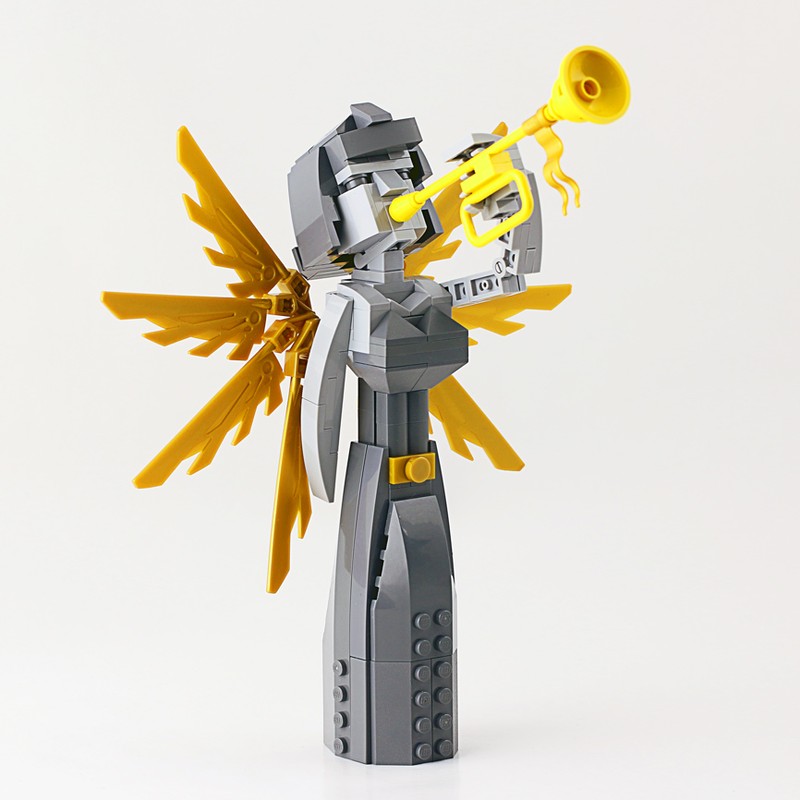 LEGO MOC Christmas Angel by Frostbricks | Rebrickable - Build with LEGO