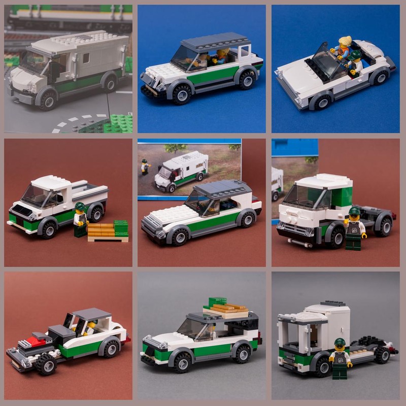 LEGO MOC 60198 Armoured Truck rebuild models by Keep On Bricking ...