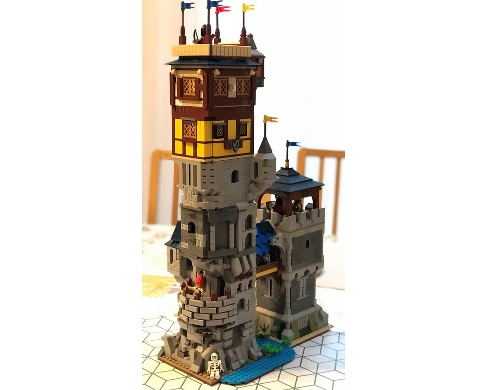 LEGO MOC Castle of the two towers by kermith72 | Rebrickable - Build ...