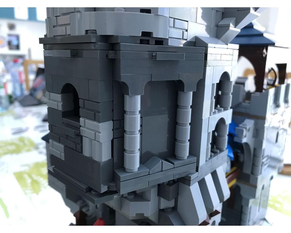 LEGO MOC Castle of the two towers by kermith72 | Rebrickable - Build ...