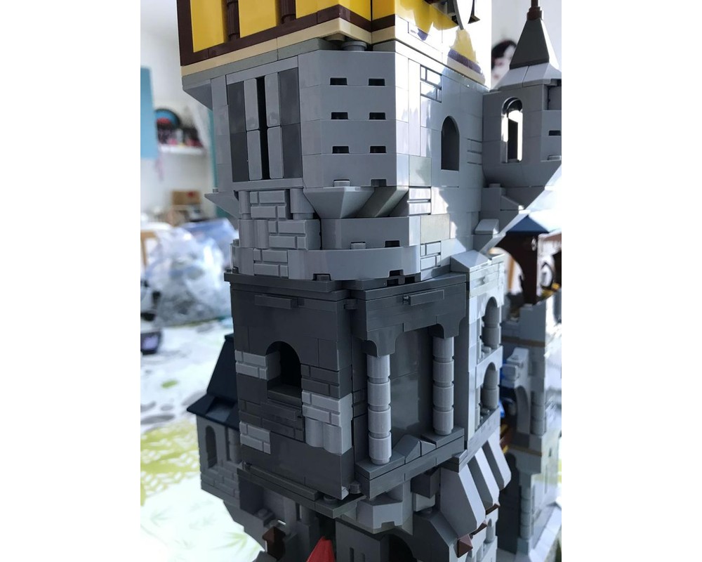 LEGO MOC Castle of the two towers by kermith72 | Rebrickable - Build ...