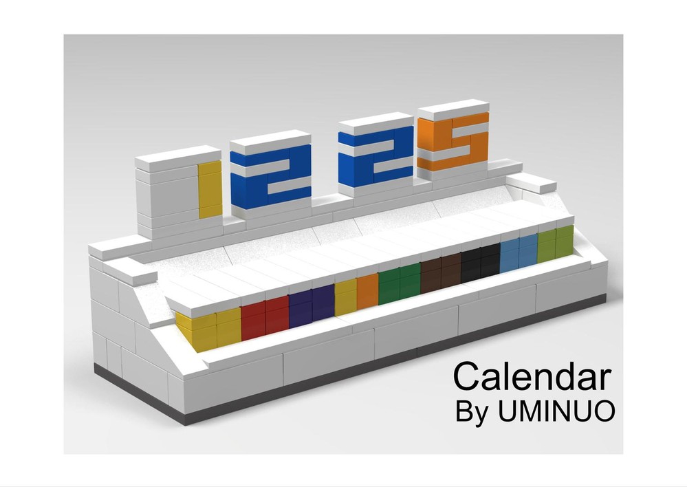 LEGO MOC Calendar PickUp by uminuo | Rebrickable - Build with LEGO