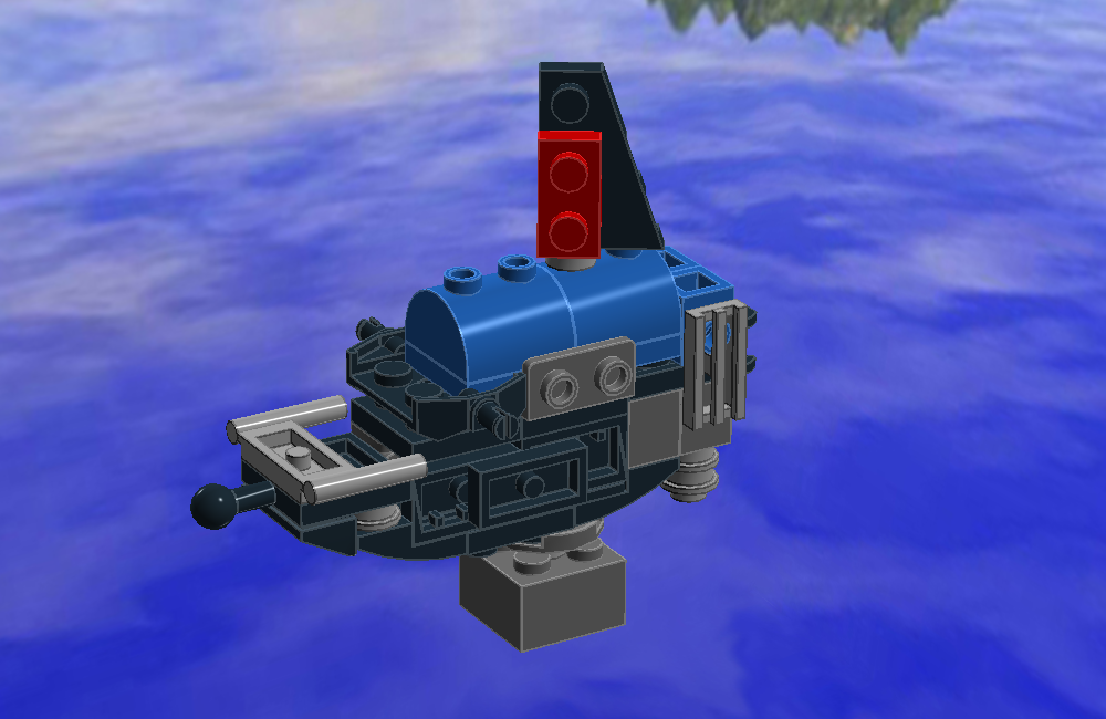 LEGO MOC Fishing Boat Micro (31052 Alt Build) by Newton | Rebrickable ...