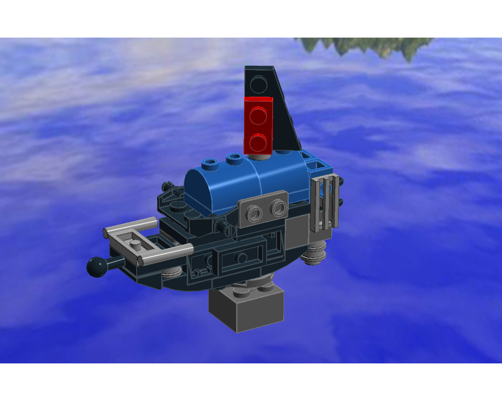 LEGO MOC Fishing Boat Micro (31052 Alt Build) by Newton | Rebrickable ...