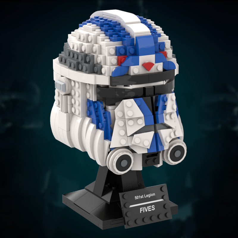 LEGO MOC 501st Legion (Helmet Collection) by Breaaad | Rebrickable ...