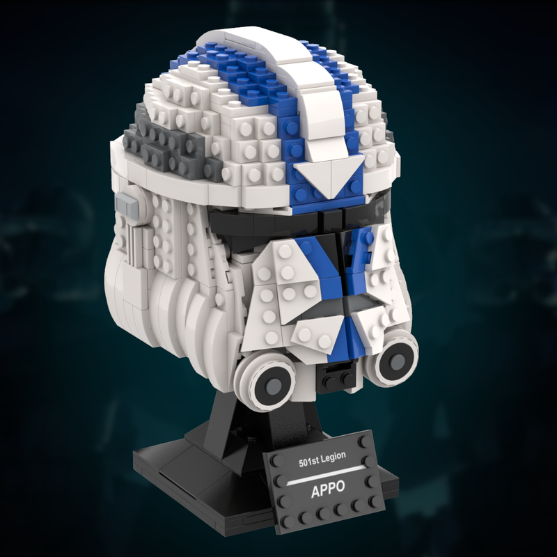 LEGO MOC 501st Legion (Helmet Collection) by Breaaad | Rebrickable ...