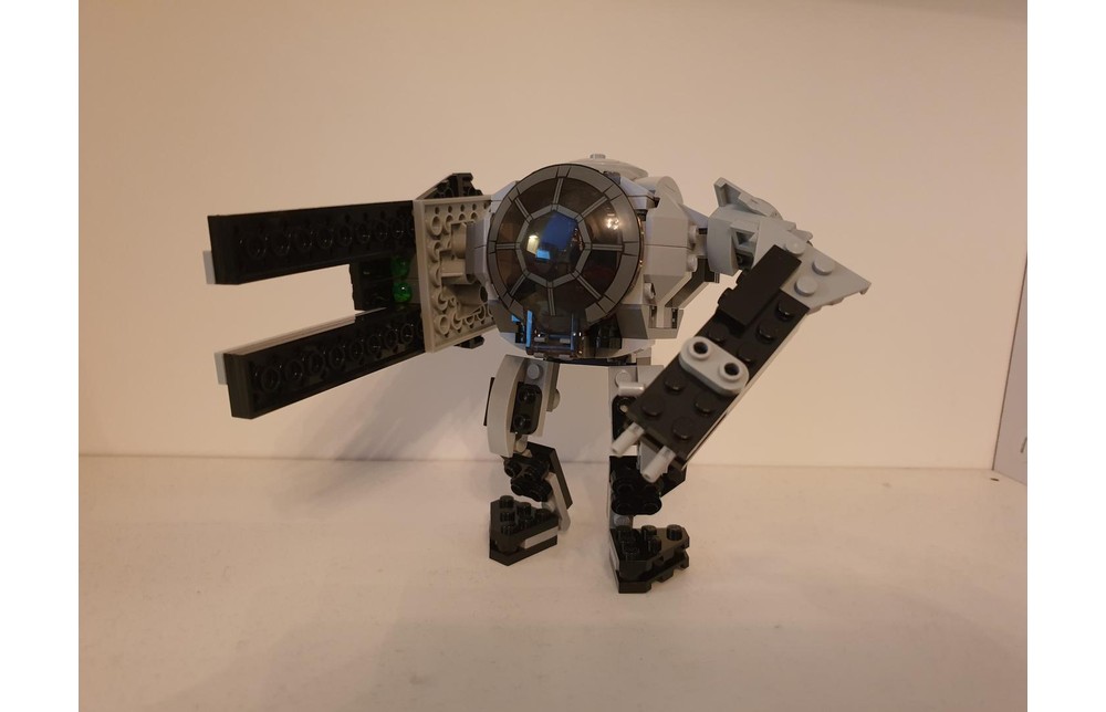 LEGO MOC-94932 TIE Mech - Alternative build of 75300 Imperial TIE ...