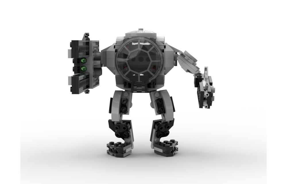 LEGO MOC-94932 TIE Mech - Alternative build of 75300 Imperial TIE ...
