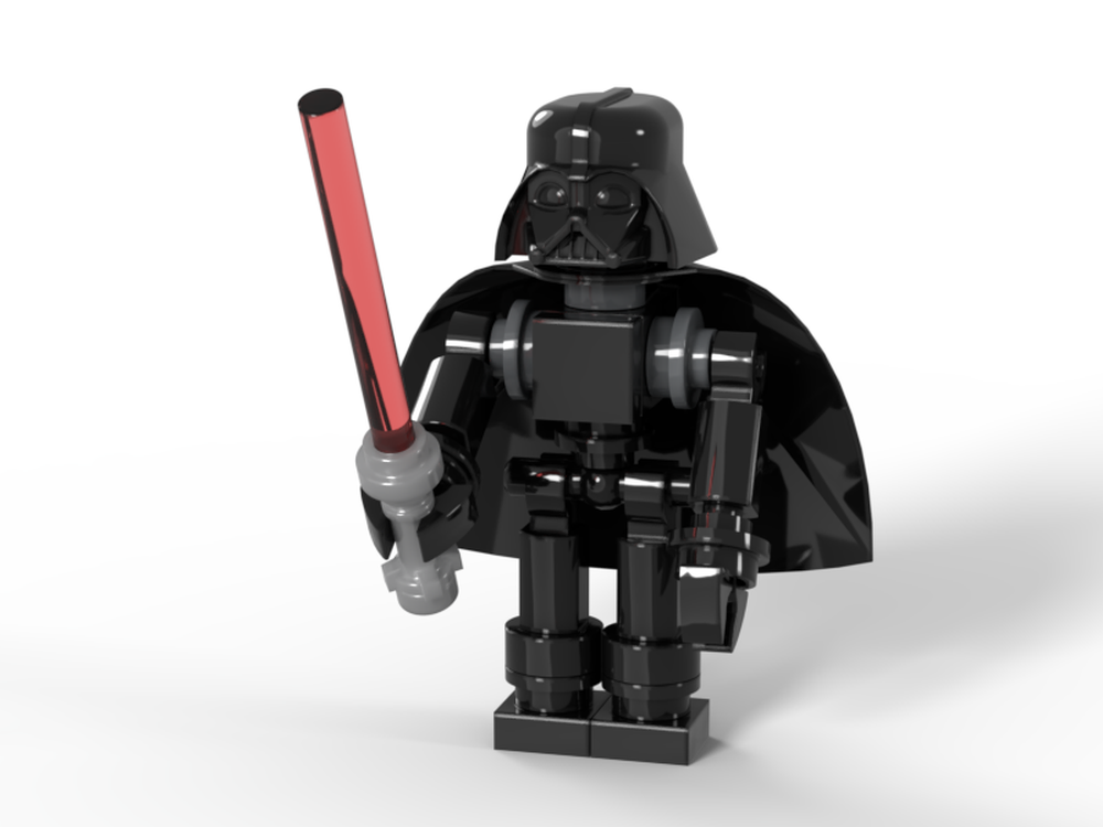 LEGO MOC Darth Vader buildable mini figure by BeskarBricks ...