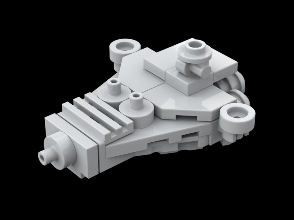 Lego Moc Vigil Class Corvette By Marius2002 Rebrickable Build With Lego