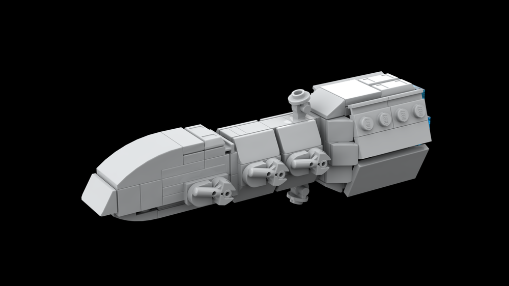 Lego Moc Dreadnaught Class Heavy Cruiser By Marius2002 Rebrickable