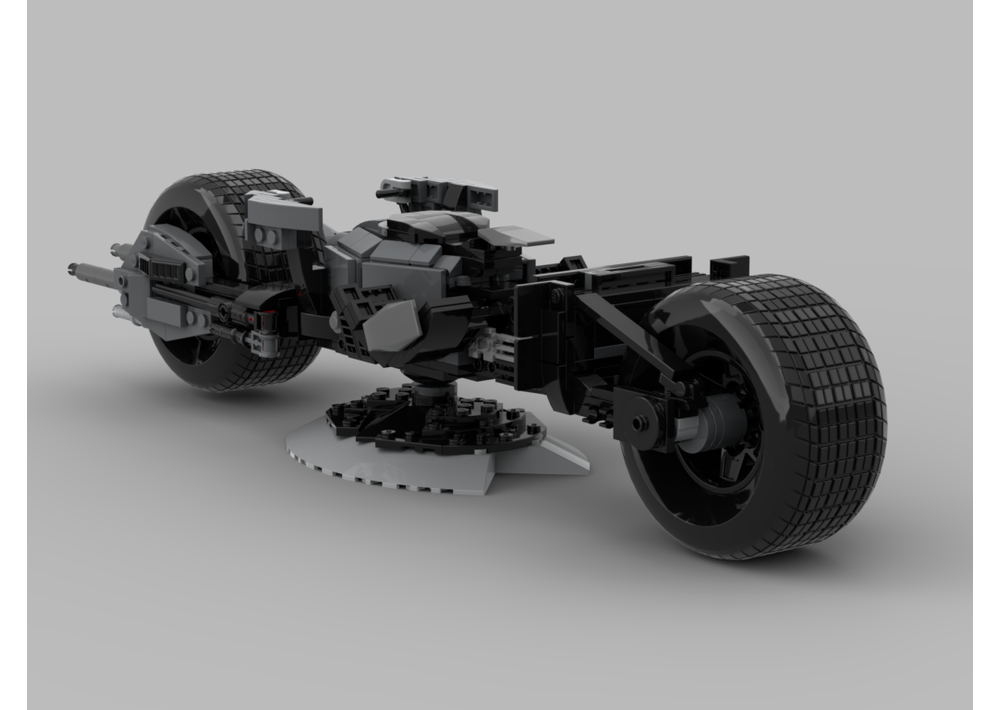 LEGO MOC UCS The Dark Knight Batpod 89 Version by CreationCaravan (Brad ...