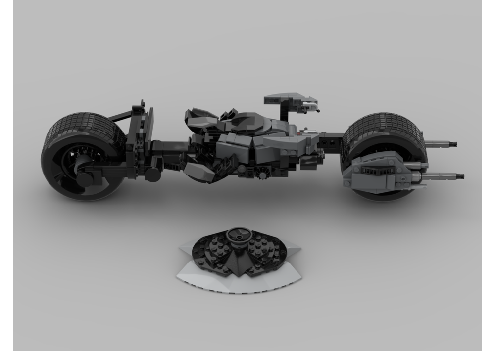 LEGO MOC UCS The Dark Knight Batpod 89 Version by CreationCaravan (Brad ...