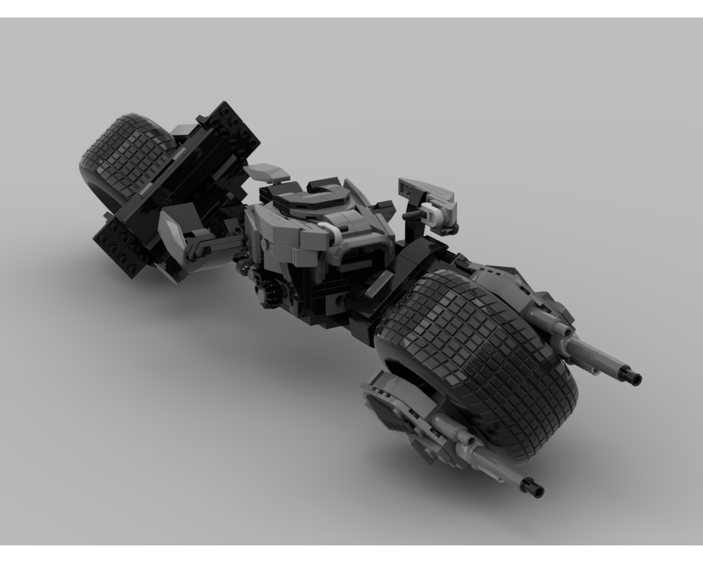 LEGO MOC UCS The Dark Knight Batpod 89 Version by CreationCaravan (Brad ...