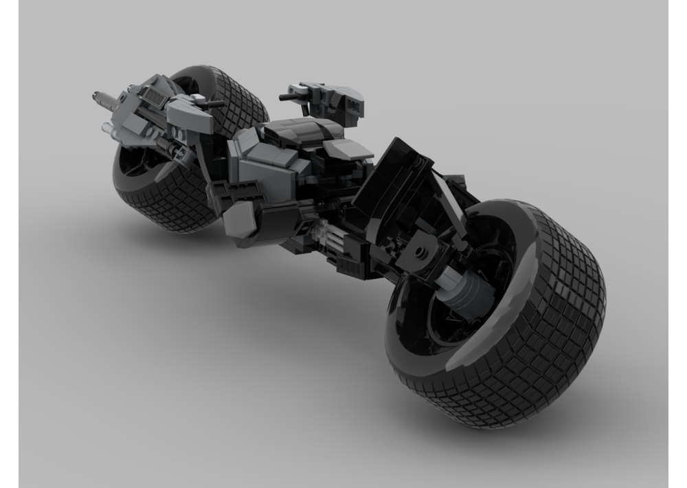 LEGO MOC UCS The Dark Knight Batpod 89 Version by CreationCaravan (Brad ...