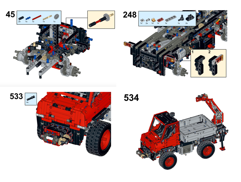 LEGO MOC 42082 model c - Unimog Truck by the_lego_technic_channel ...