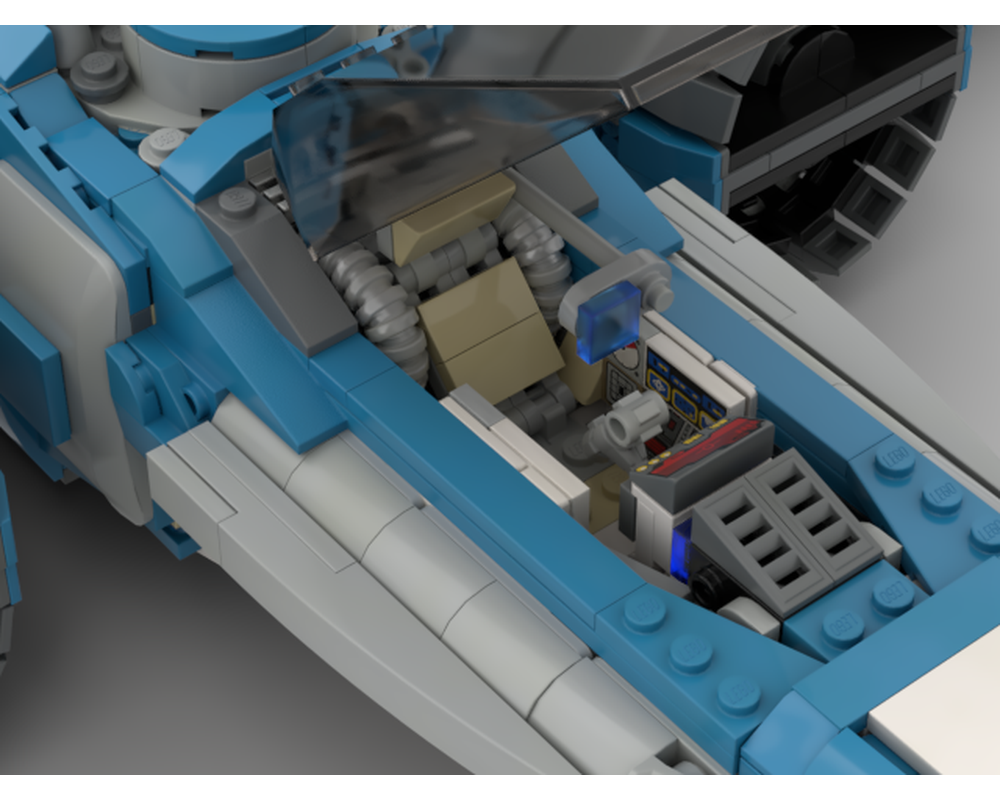 LEGO MOC T 85 STARFIGHTER by Eventus_Engineering_System | Rebrickable ...