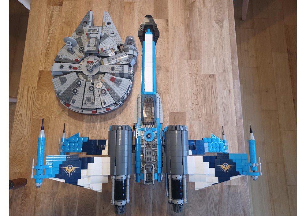 LEGO MOC T 85 STARFIGHTER by Eventus_Engineering_System | Rebrickable ...