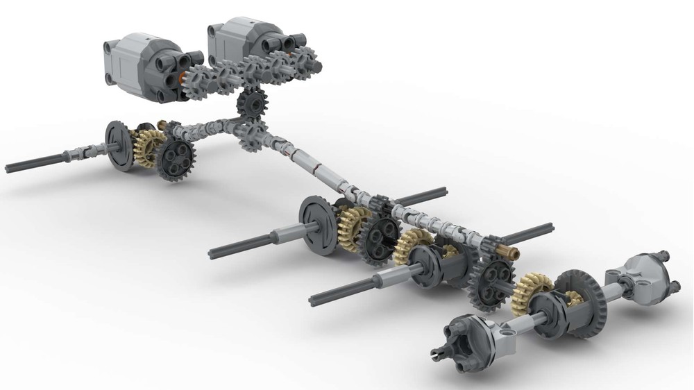 LEGO MOC Oshkosh HET M1070 by Stinkwell Exhaust Creations | Rebrickable ...