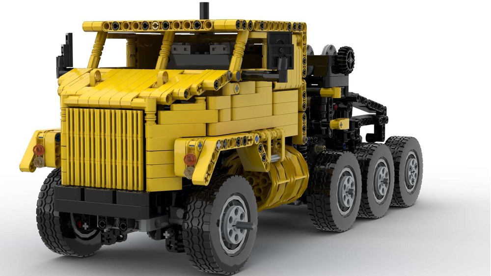 LEGO MOC Oshkosh HET M1070 by Stinkwell Exhaust Creations | Rebrickable ...