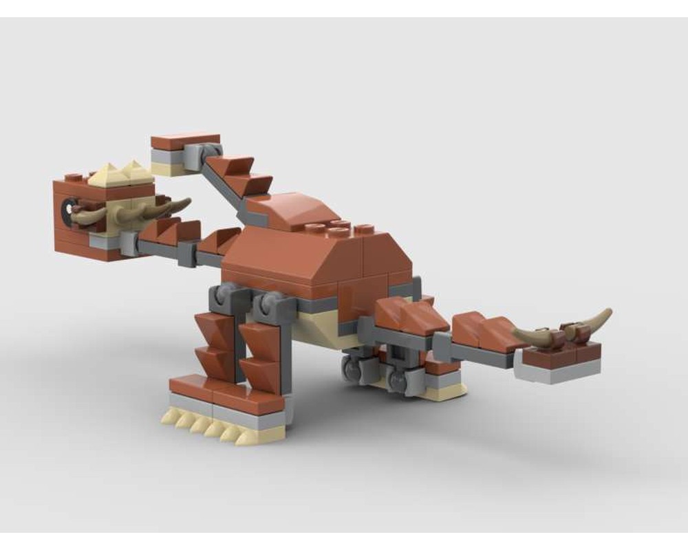 LEGO MOC Micro Zillo Beast by jlherbst77 | Rebrickable - Build with LEGO