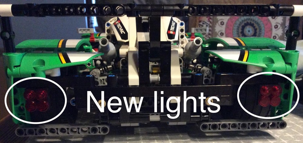 LEGO MOC Better rear lights for LEGO 42039 24 hours racer by ...