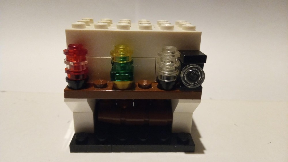 Lego Moc Christmas Fireplace By Jimboblimb Rebrickable Build With Lego