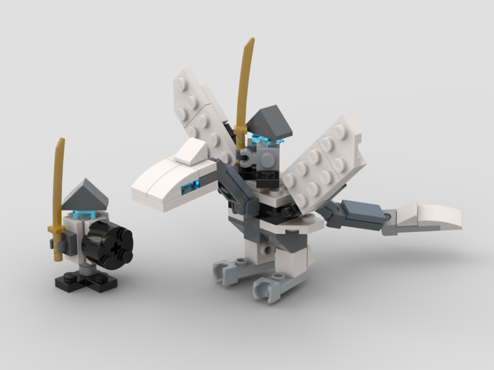 LEGO MOC 30591 Dragon Riders by PocMoc | Rebrickable - Build with LEGO