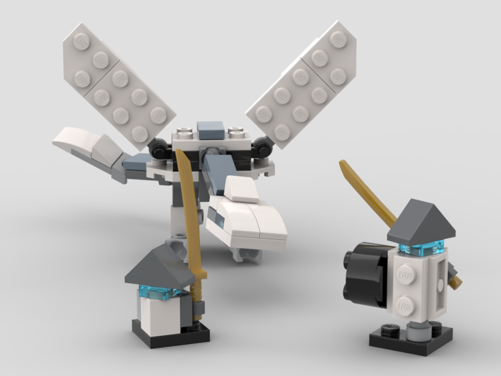LEGO MOC 30591 Dragon Riders by PocMoc | Rebrickable - Build with LEGO