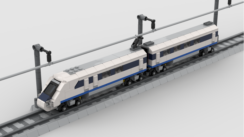 LEGO MOC Tracks for LEGO 40518 High Speed Train by pluTOMium ...