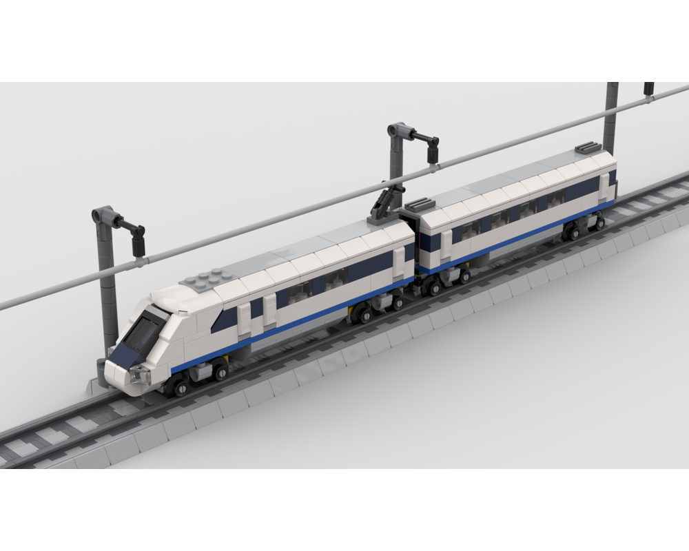 LEGO MOC Tracks for LEGO 40518 High Speed Train by pluTOMium ...