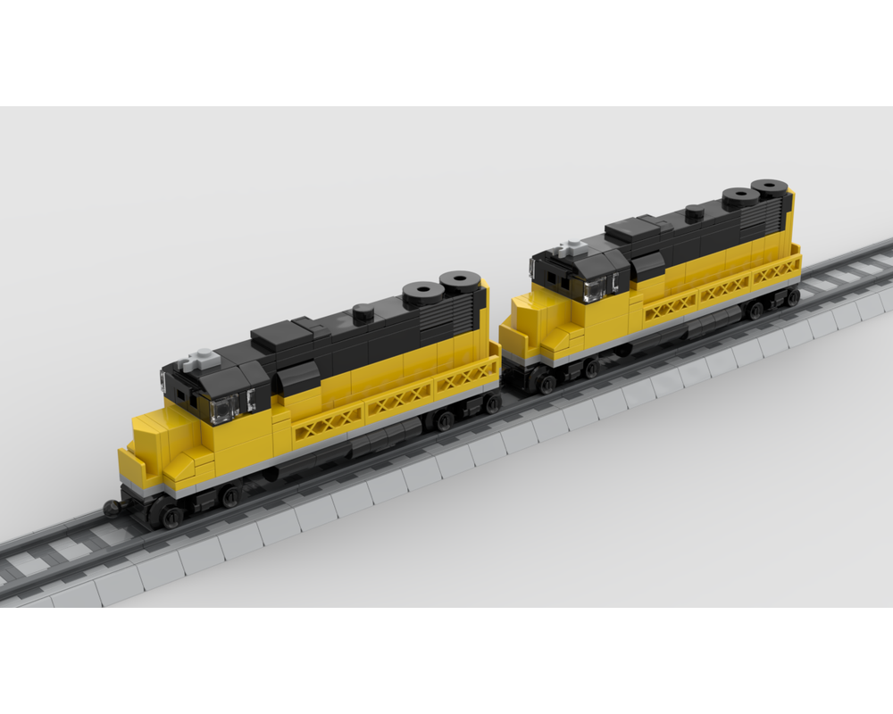 LEGO MOC Tracks for LEGO 40518 High Speed Train by pluTOMium ...