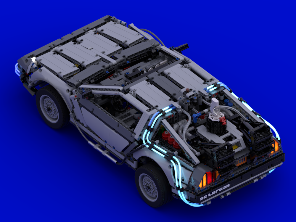 LEGO MOC Part 2 BTTF LEGO Technic Delorean RC by Mr.Platinum ...