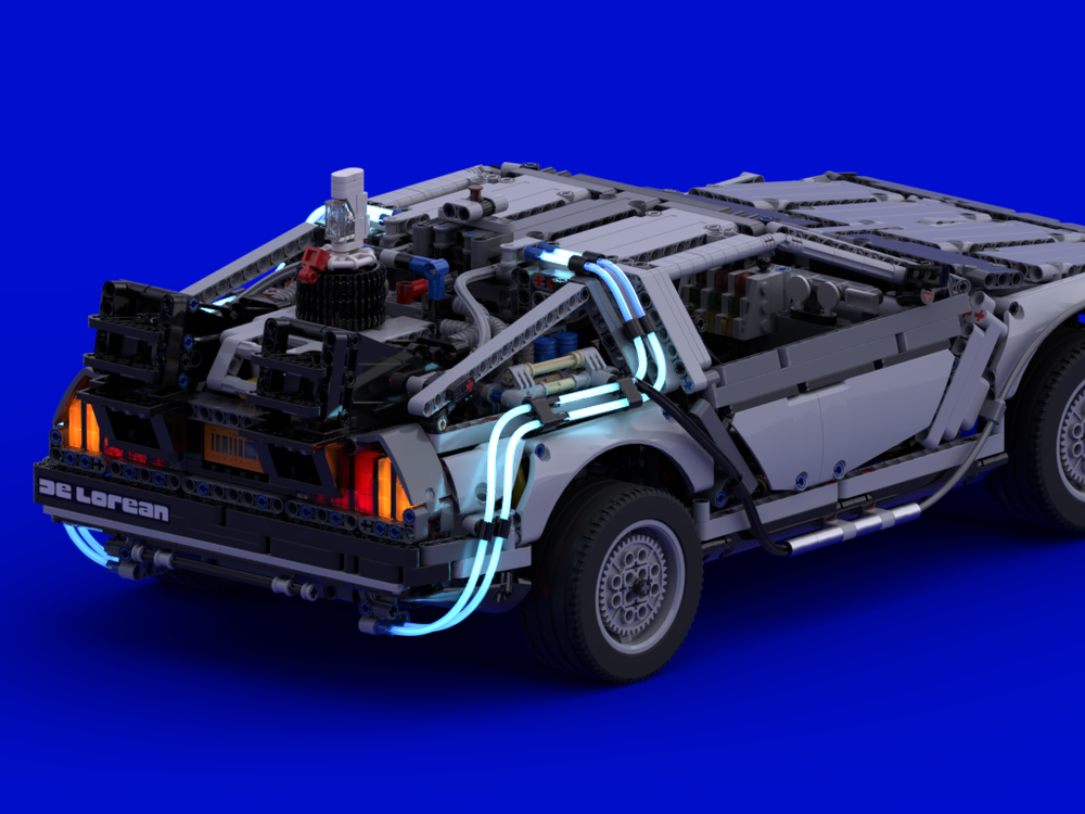 LEGO MOC Part 2 BTTF LEGO Technic Delorean RC by Mr.Platinum ...