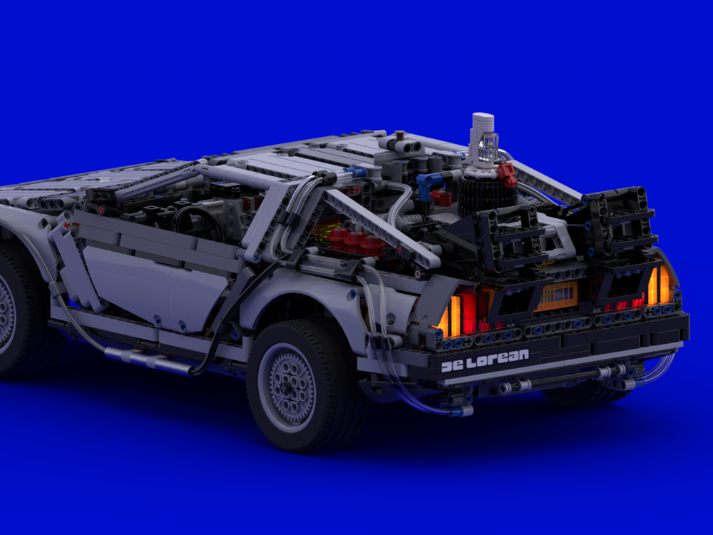 LEGO MOC Part 2 BTTF LEGO Technic Delorean RC by Mr.Platinum ...