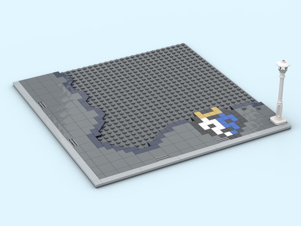 LEGO MOC Baseplate for 70404 Modular Corner Castle by Dafeld ...