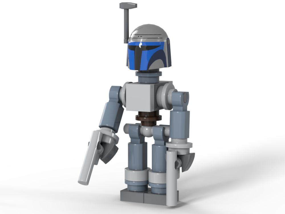 LEGO MOC Jango Fett buildable mini figure by BeskarBricks | Rebrickable ...