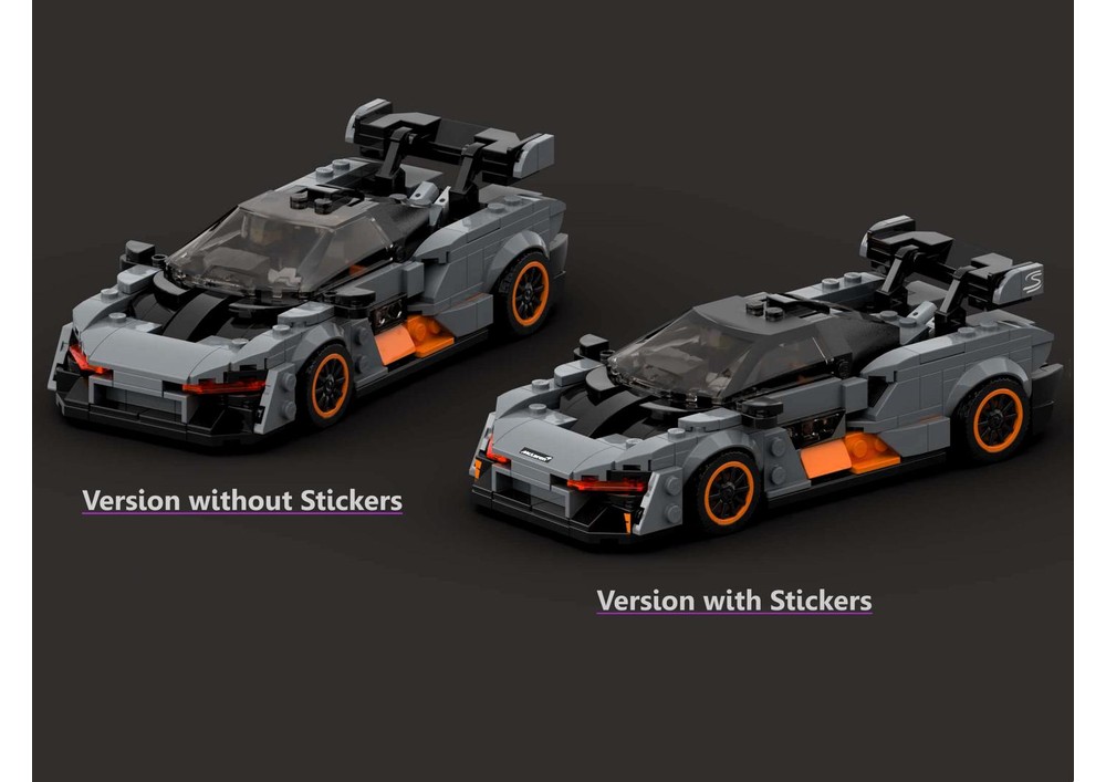 LEGO MOC McLaren Senna - Speed Champions 8 Studs wide by AbFab74 ...