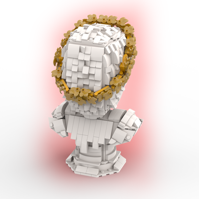 LEGO MOC Roman Emperor Marble Bust by Breaaad | Rebrickable - Build ...