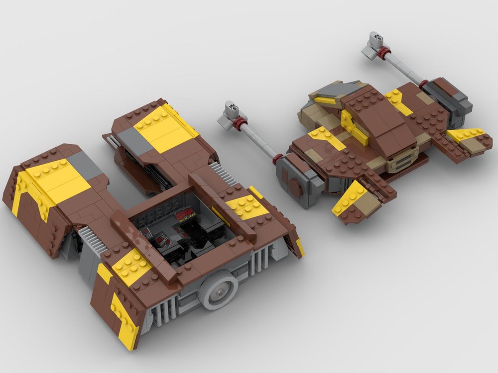 LEGO MOC Canderous-class assault tank by ThrawnsRevenge | Rebrickable ...