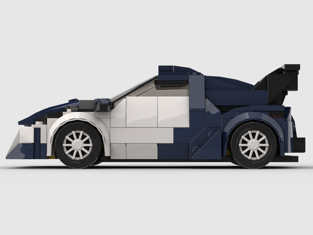 LEGO MOC Ford Fiesta 8 studs wide by Egzarh | Rebrickable - Build with LEGO