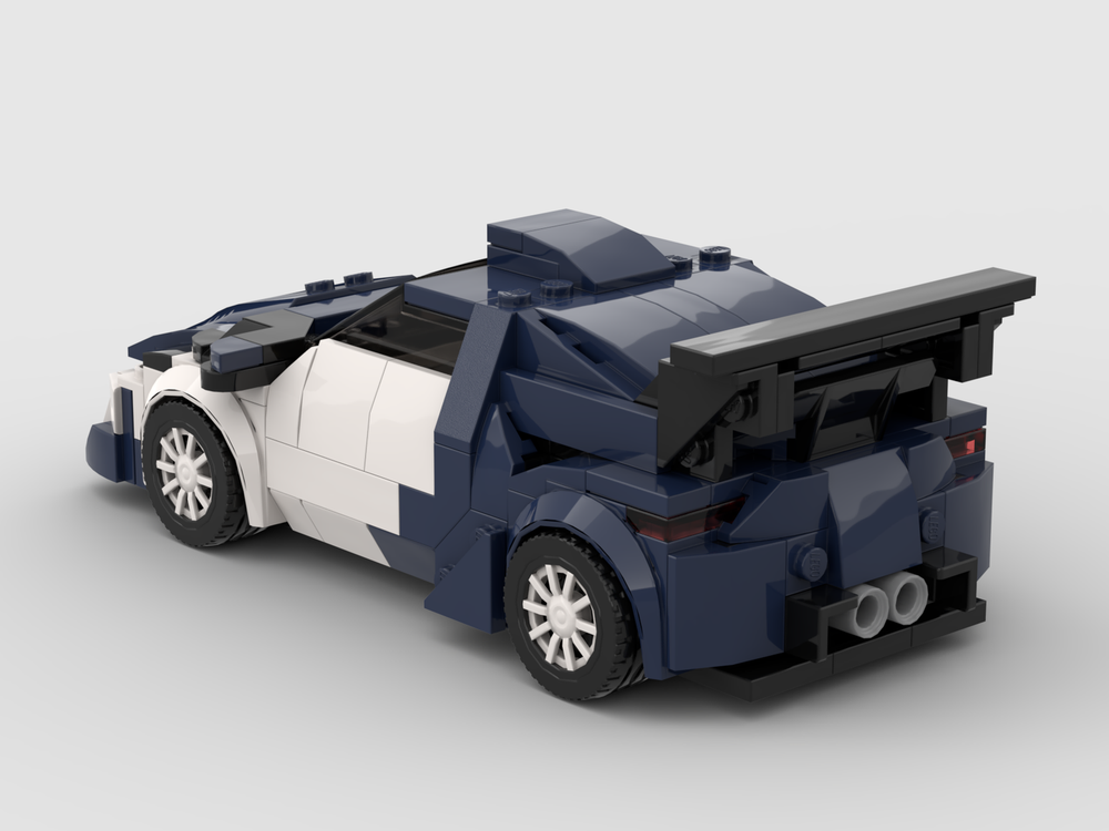 LEGO MOC Ford Fiesta 8 studs wide by Egzarh | Rebrickable - Build with LEGO