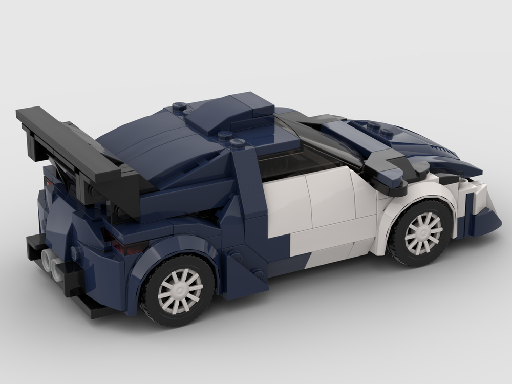 LEGO MOC Ford Fiesta 8 studs wide by Egzarh | Rebrickable - Build with LEGO