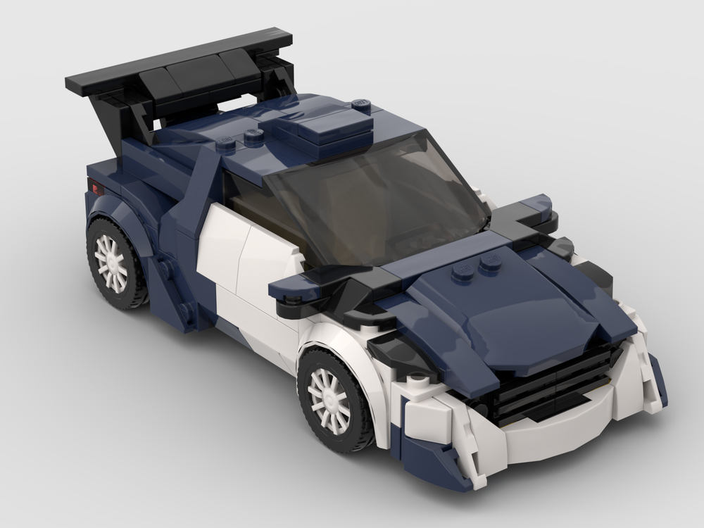 LEGO MOC Ford Fiesta 8 studs wide by Egzarh | Rebrickable - Build with LEGO
